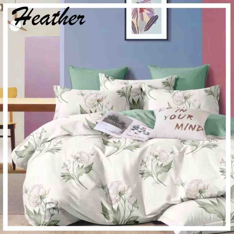 Set Cadar Super Single/Single Jasmine Series - House of Bedsheets