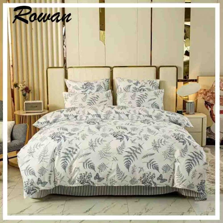 SET CADAR SUPER SINGLE/SINGLE JASMINE SERIES (5IN1) - House of Bedsheets